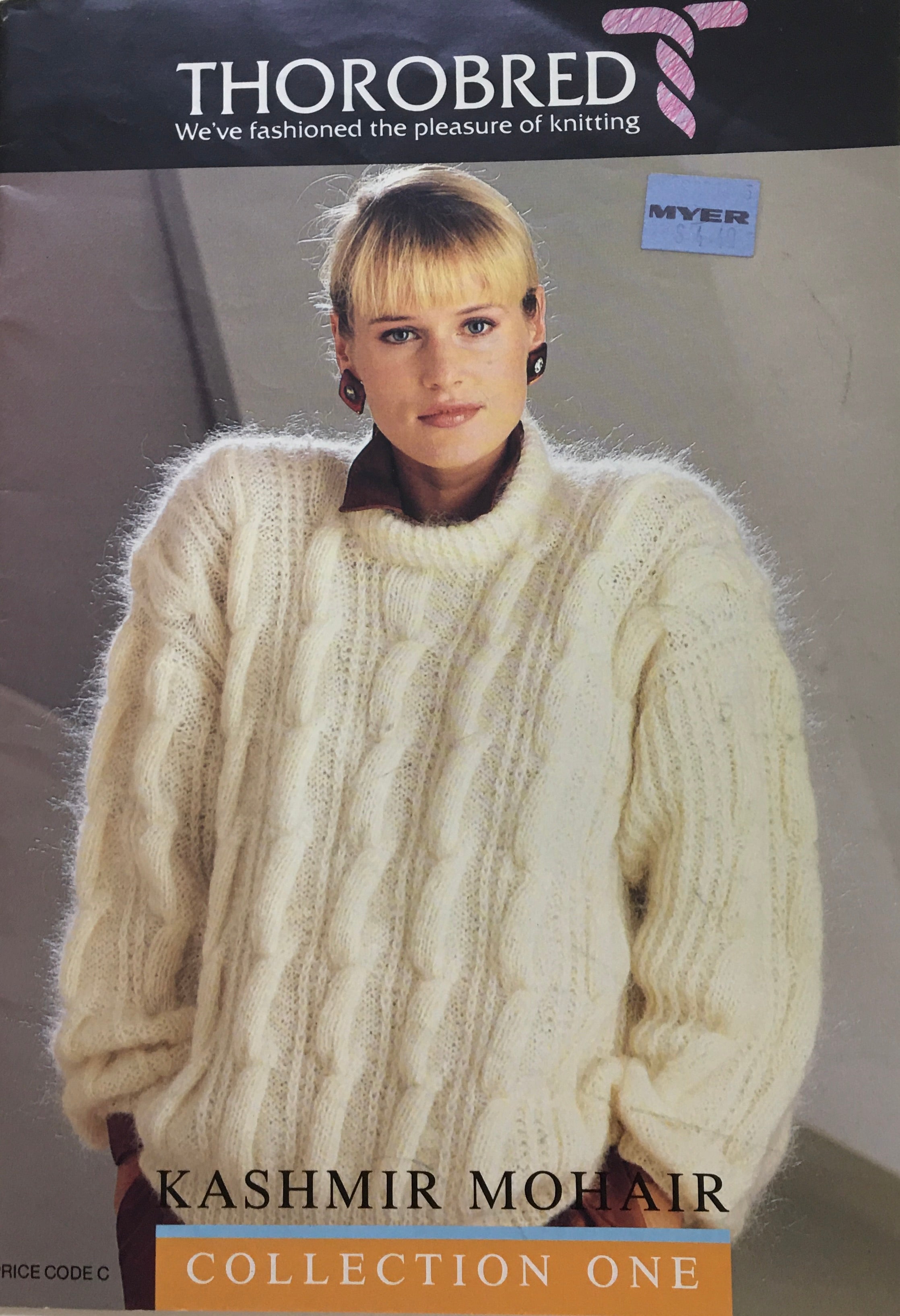 1980's Vintage Knitting Booklet: Thorobred Collection One – Vintage ...