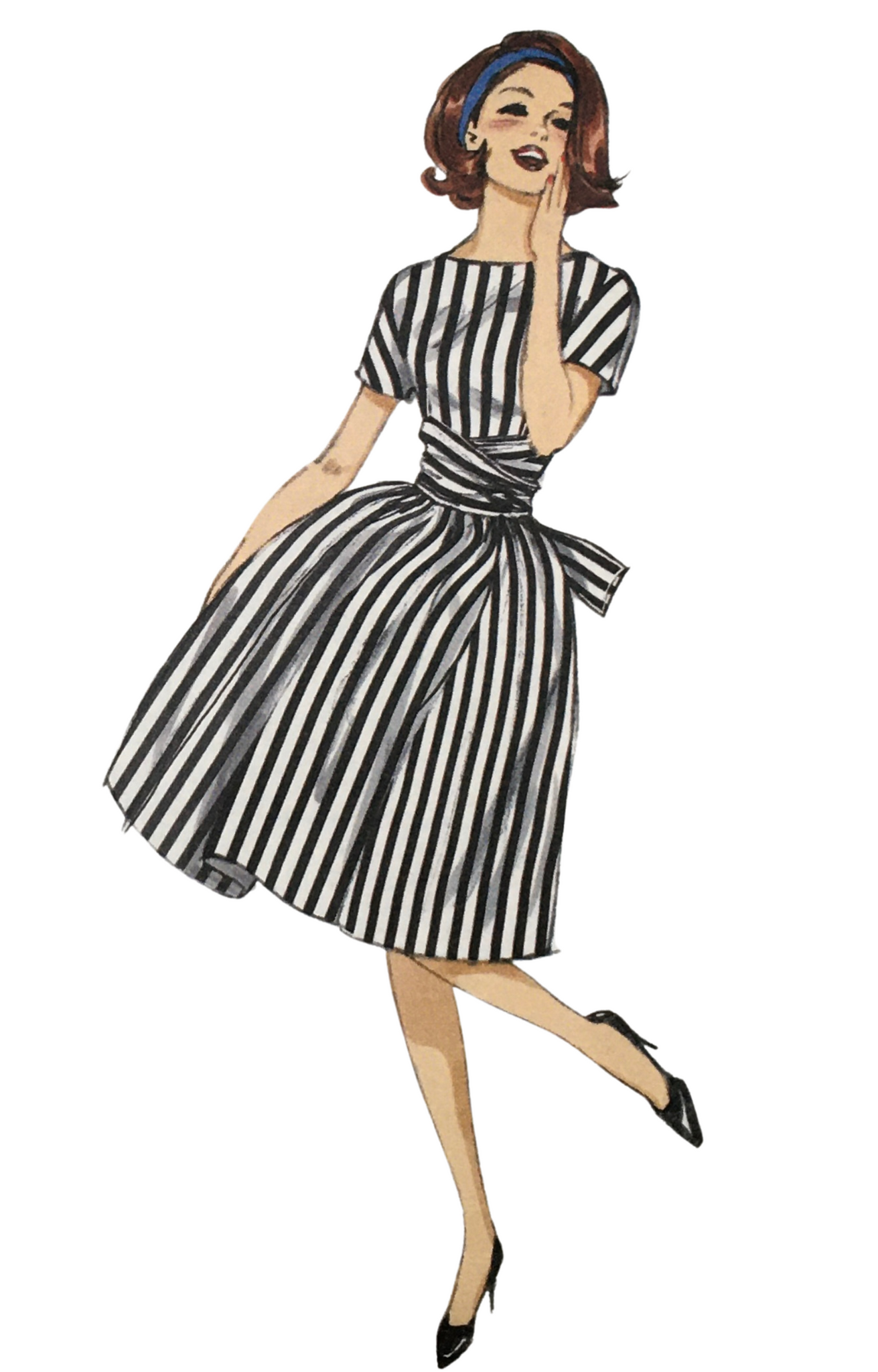 1961 Reproduction Sewing Pattern: Butterick B6318 – Vintage Stitch ...