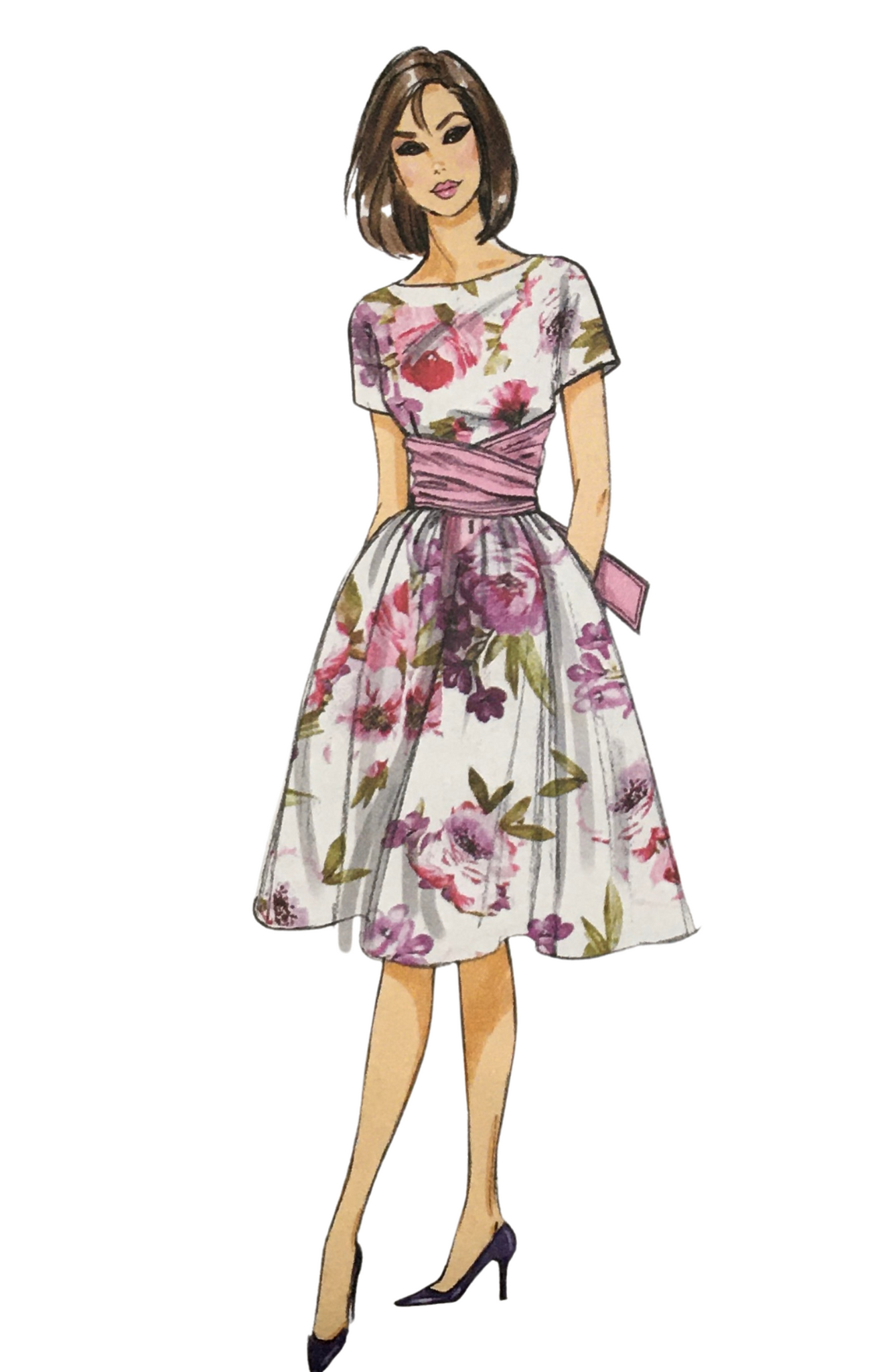 1961 Reproduction Sewing Pattern: Butterick B6318 – Vintage Stitch ...