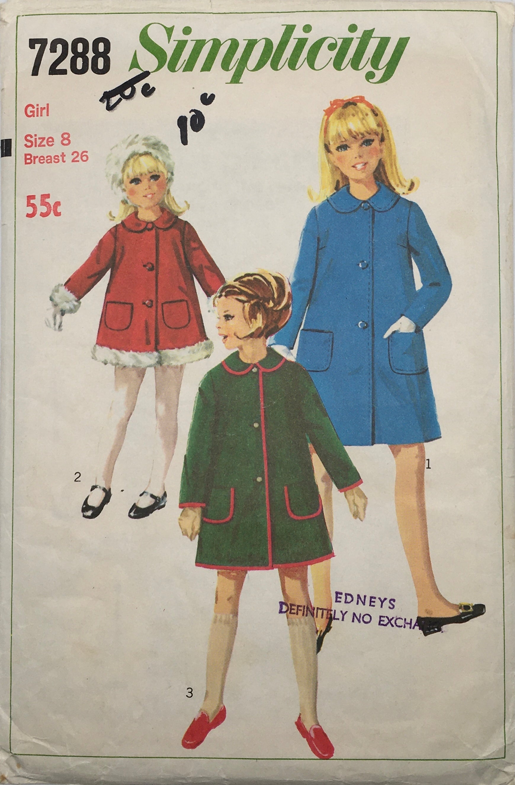 1967 Vintage Sewing Pattern: Simplicity 7288 – Vintage Stitch Australia