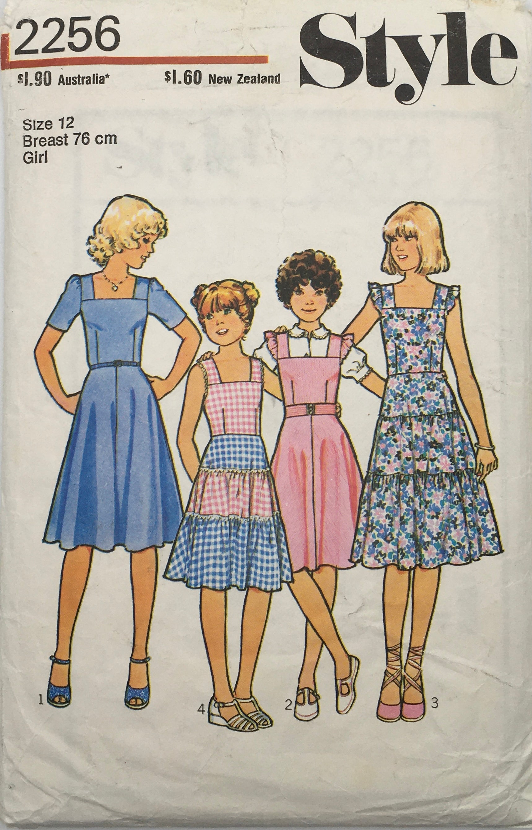 1979 Vintage Sewing Pattern: Style 2256 – Vintage Stitch Australia